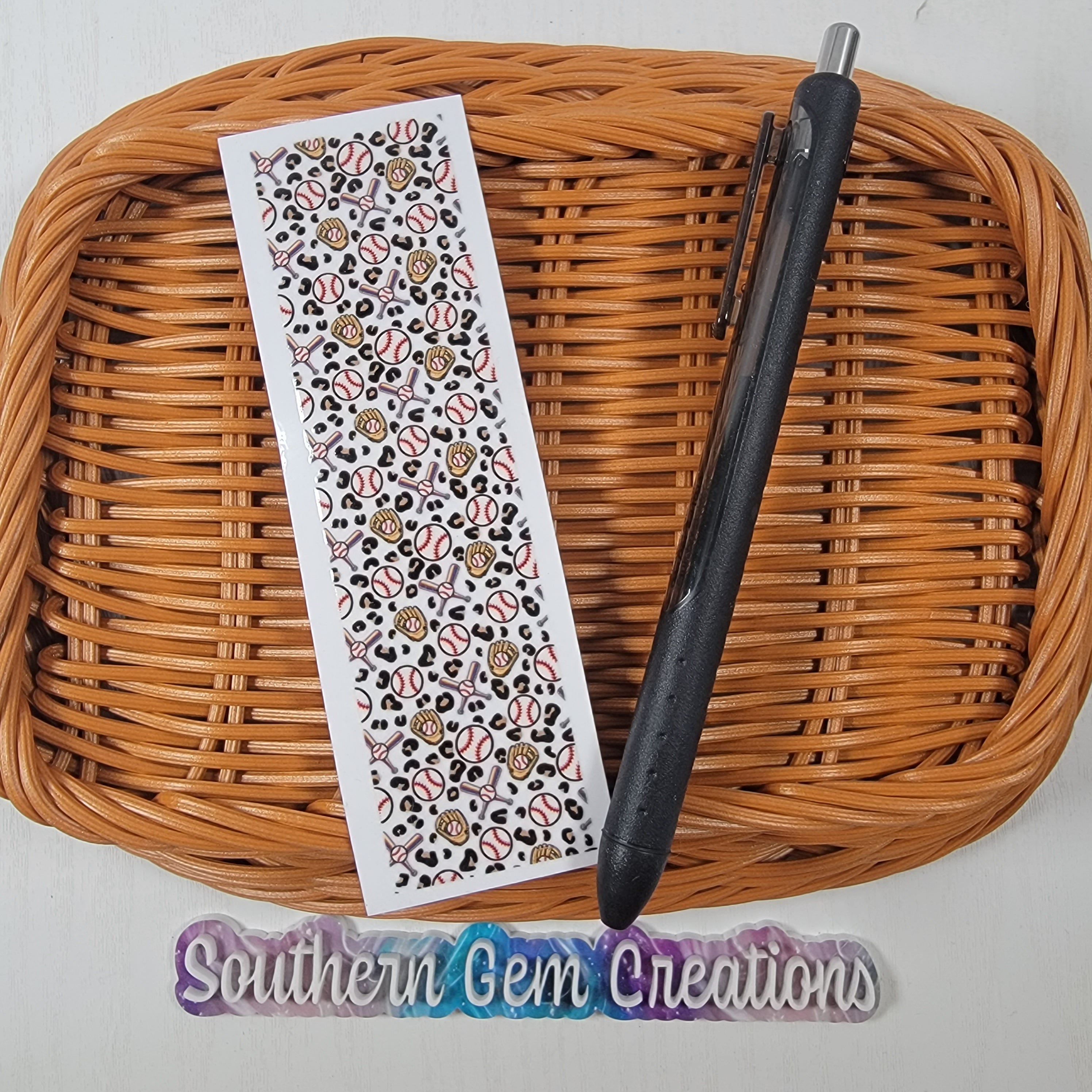 Leopard Baseball - UVDTF Pen Wrap RTS – Southern Gem Creations