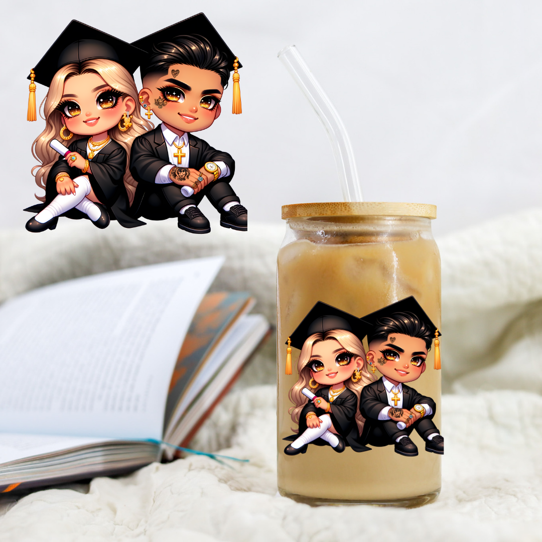 Chicano Graduation - UV DTF Libby Decal – Southern Gem Creations