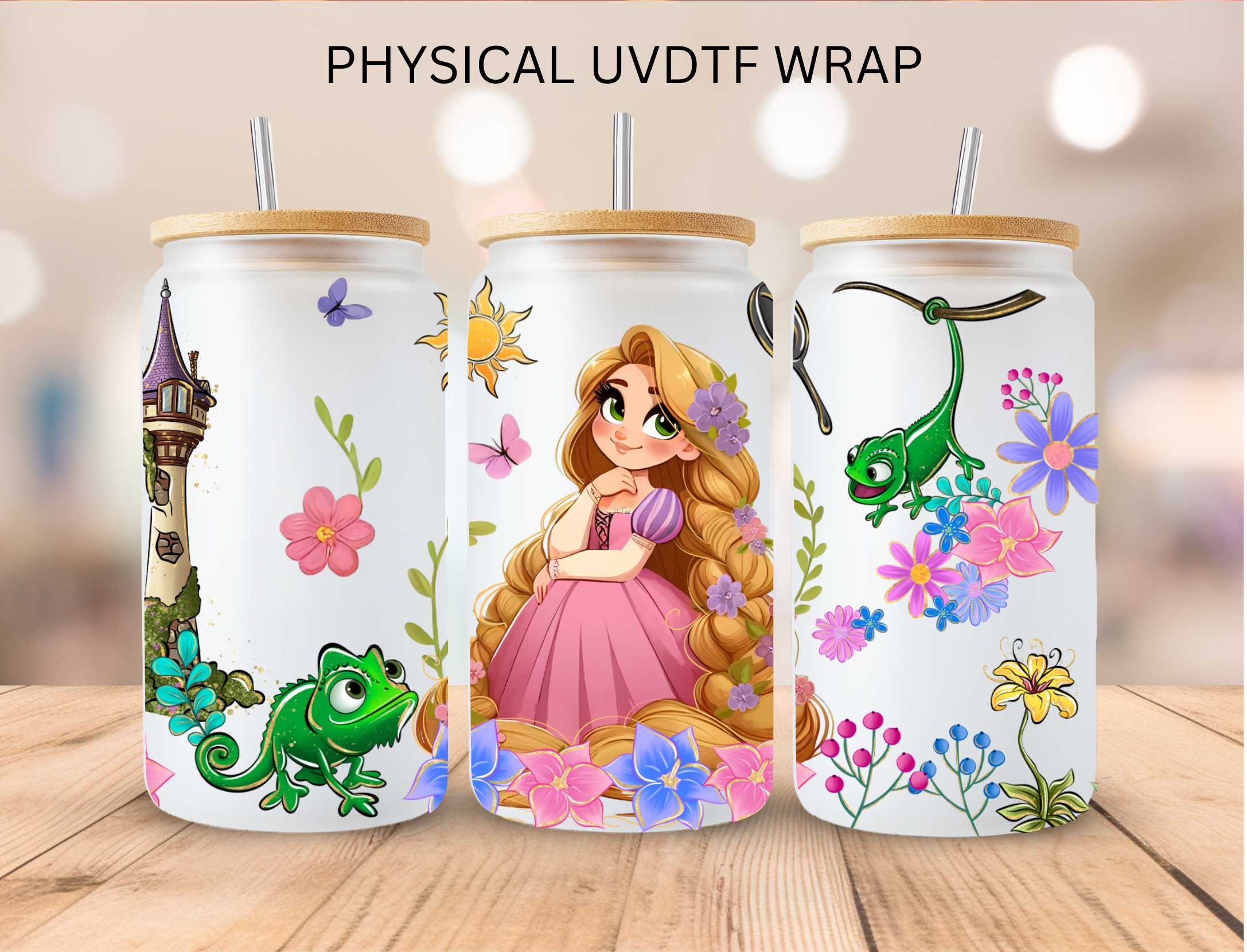 Frying Pan Princess - 16 oz / 20 oz Libby UV DTF – Southern Gem Creations