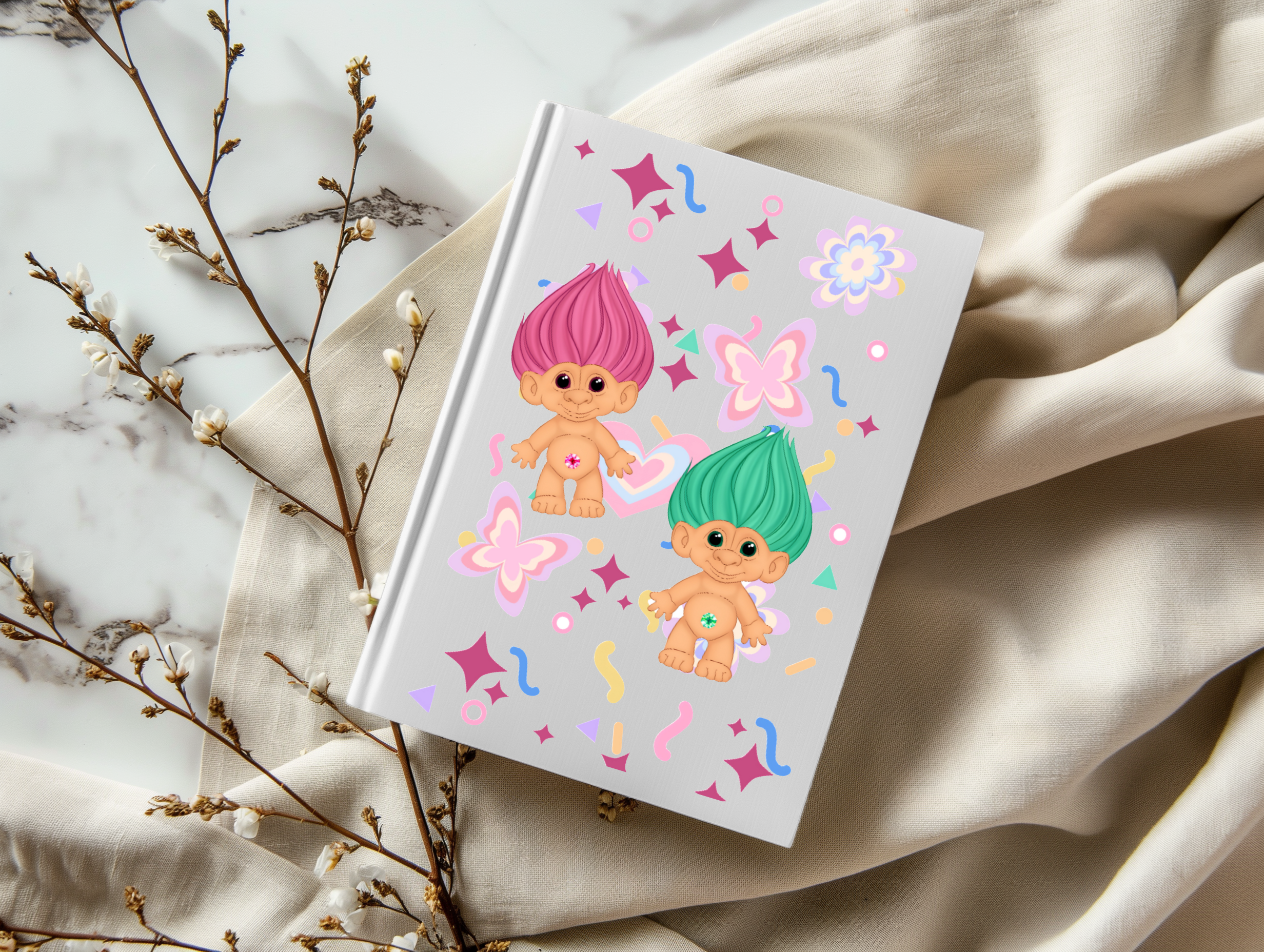 Trolls - A5 Notebook UV DTF Wrap – Southern Gem Creations