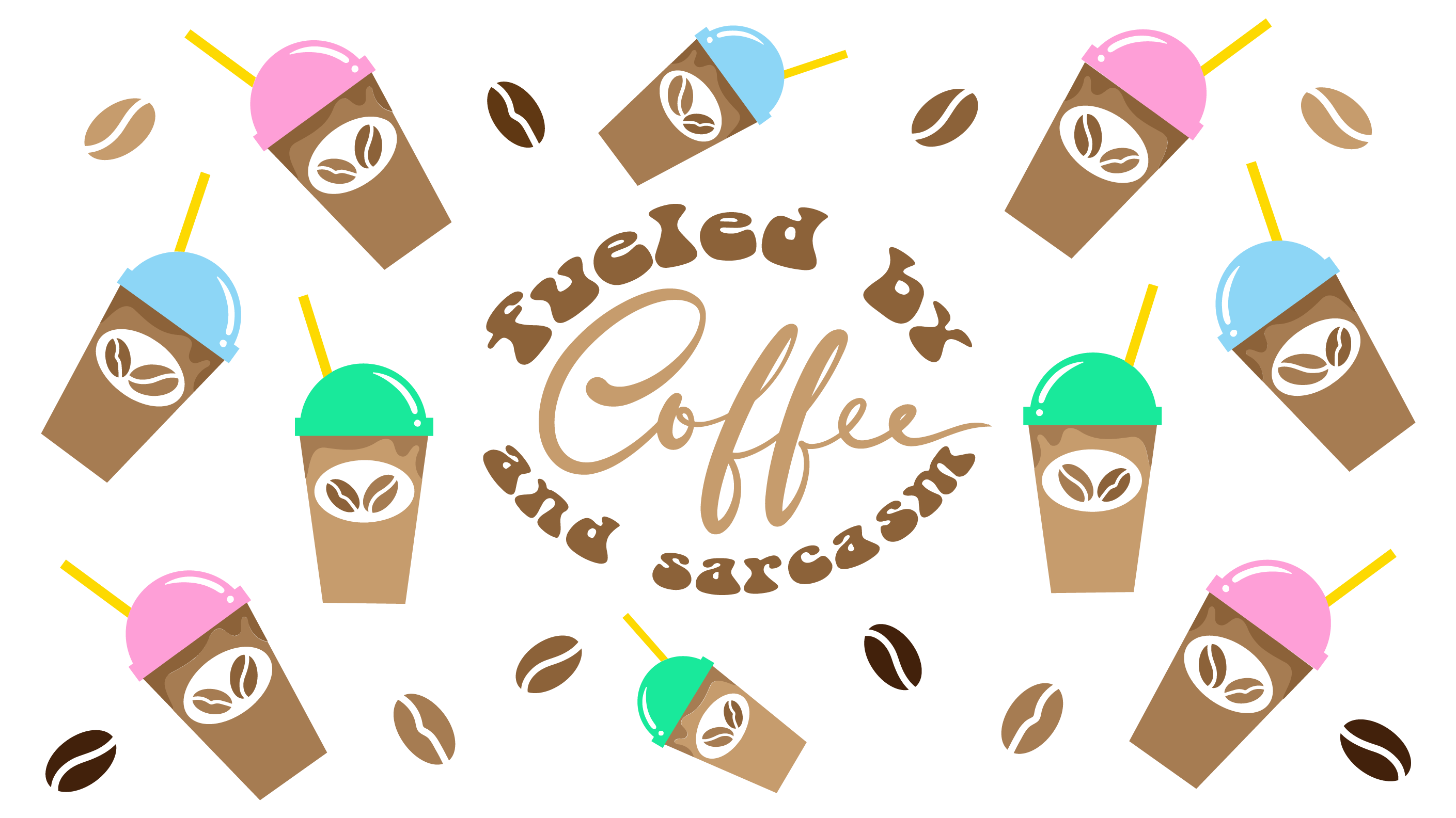 Fueled By Coffee - 20 oz Libby Beer Glass – Southern Gem Creations