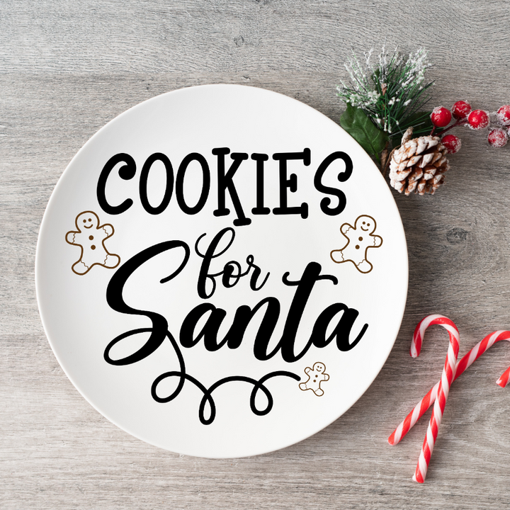 Santa Plate Decals – Southern Gem Creations