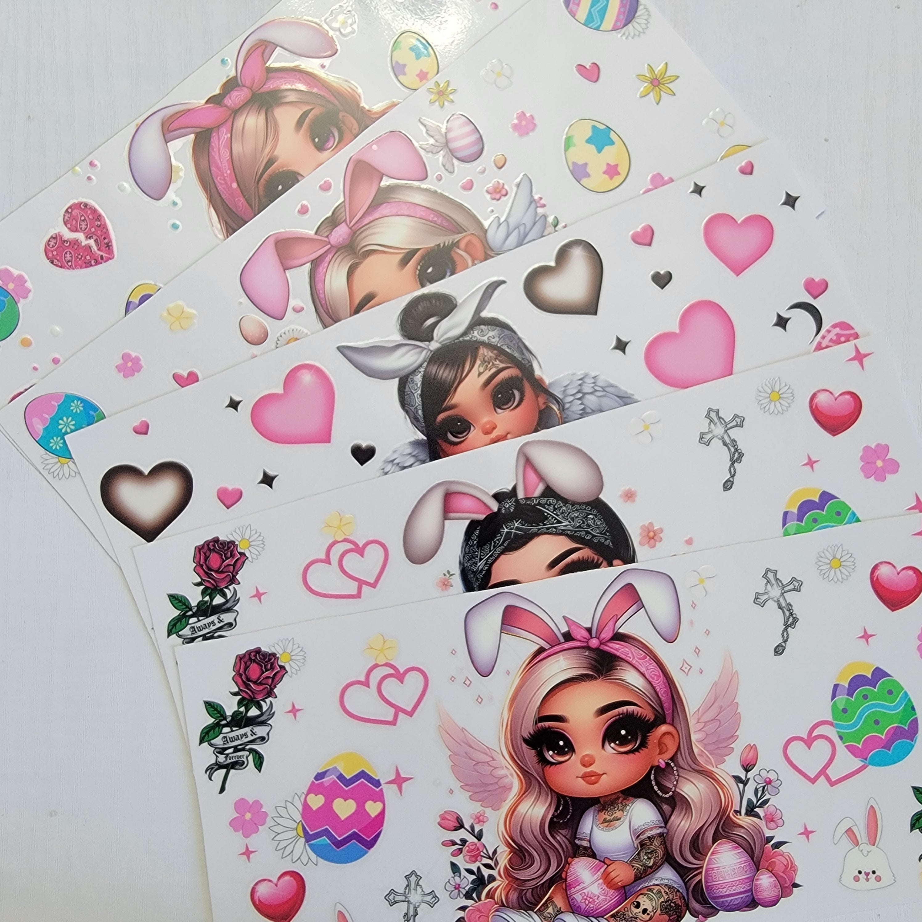 Easter Egg Baby Chicano Bundle - Libby UV DTF Wrap Bundle – Southern ...