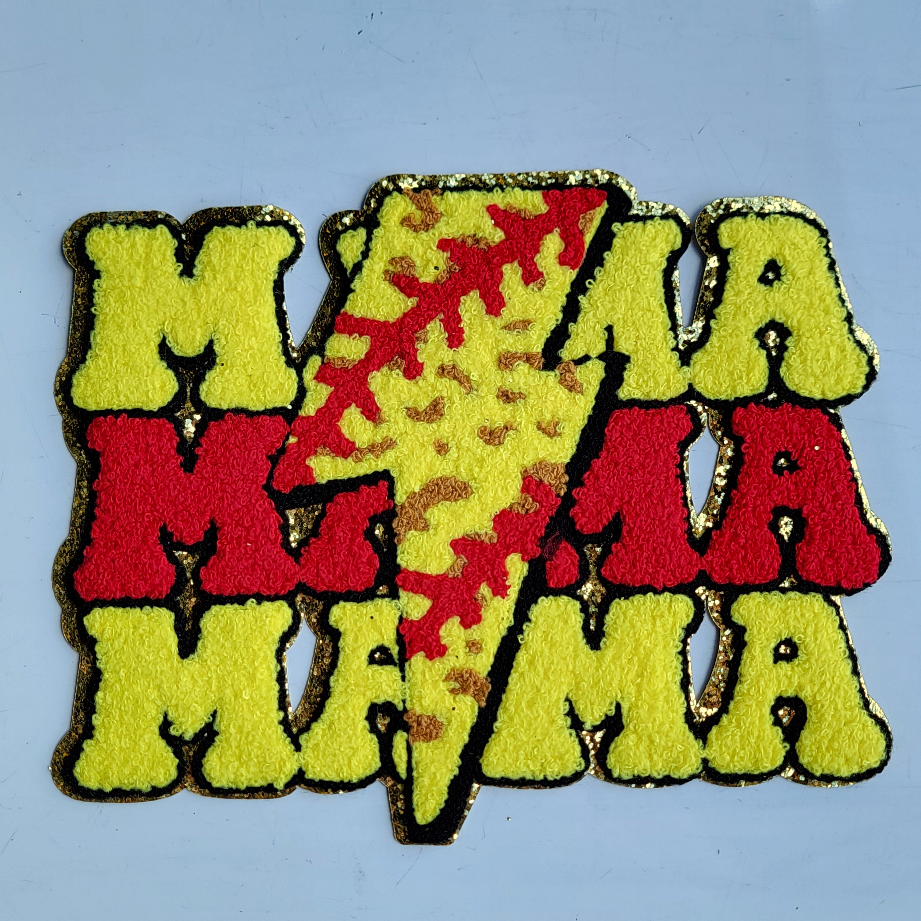 Softball Mama Bolt Chenile Patch – Southern Gem Creations